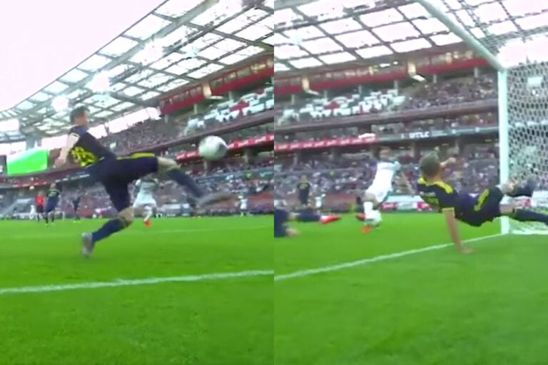Throwback to one of the best double goal-line clearances of all-time