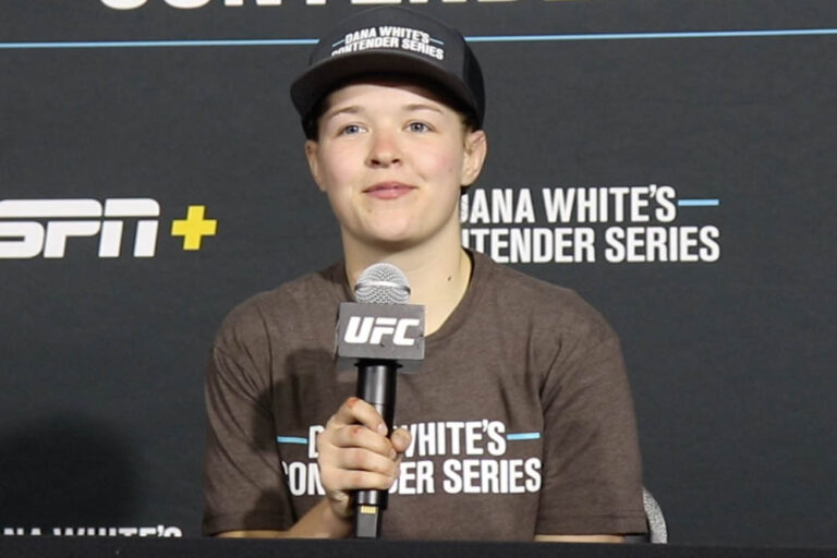 Exclusive: UFC star, Cory McKenna, ready to make a statement