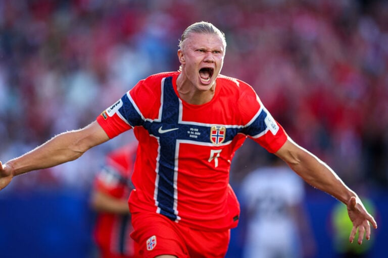 Erling Haaland's hilarious reaction to qualifying from the World Cup's ...